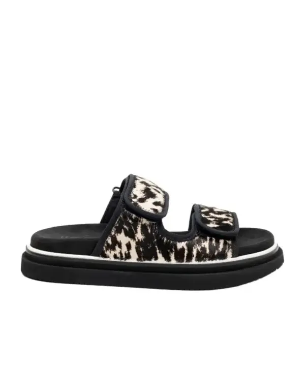 Hogan Double-strap Flat Sandals