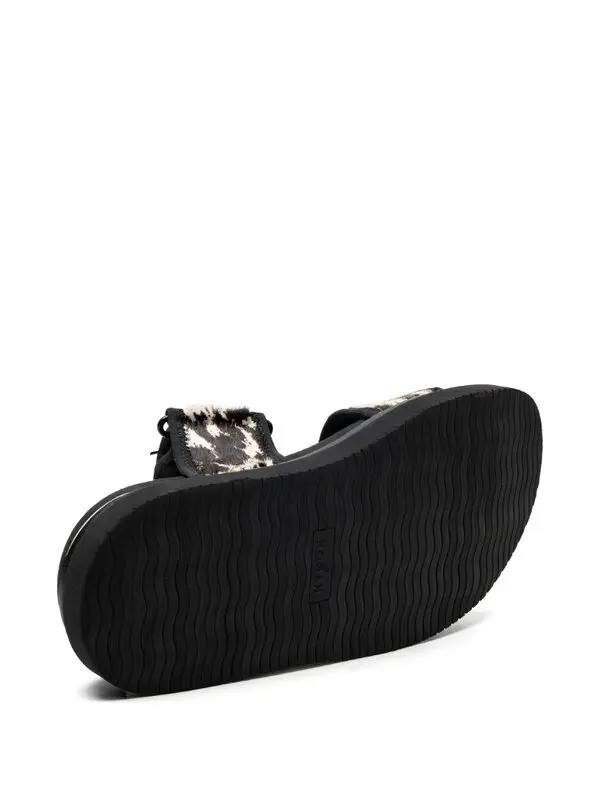 Hogan Double-strap Flat Sandals