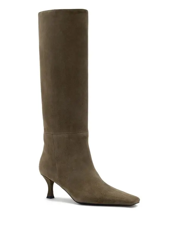 Proenza Schouler Trap Suede Knee-high Boots