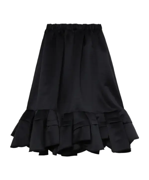 Comme Des Garçons Ruffled Elastic-waist Skirt