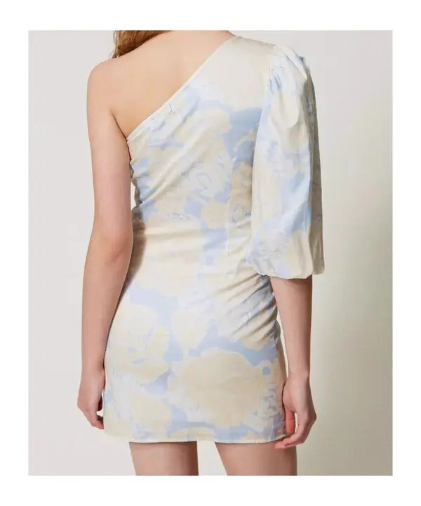 TWINSET One-shoulder Bow-detail Dress