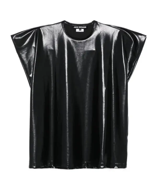 Junya Watanabe Foiled T-shirt - Black