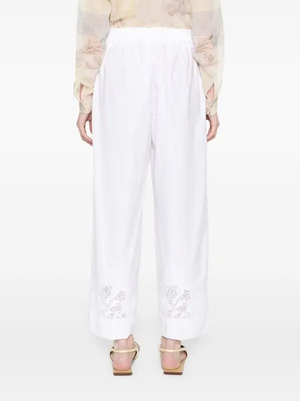 P.a.r.o.s.h Casual Pants With Elastic Waist