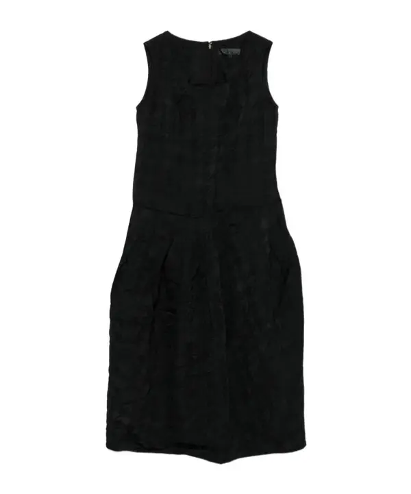 Comme Des Garçons Jacquard Midi Dress