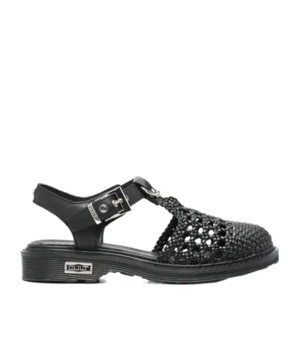 Cult Gaia Sabbath Sandals - Black