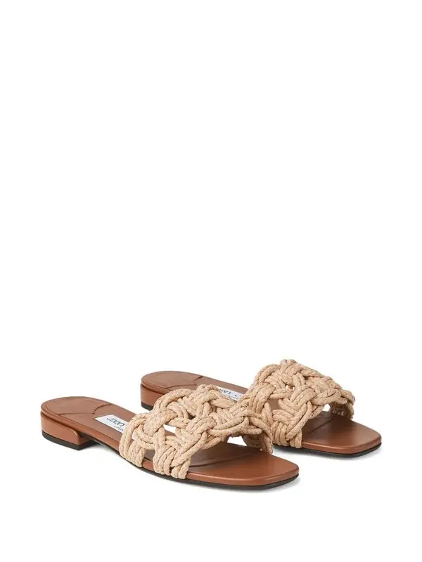 JIMMY CHOO Chara Flat Sandals