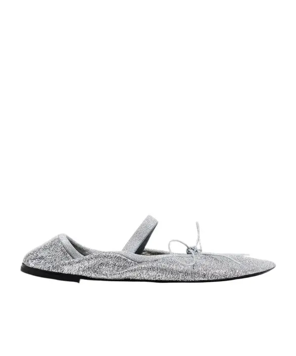 Proenza Schouler Glitter Ballet Flats - Gray