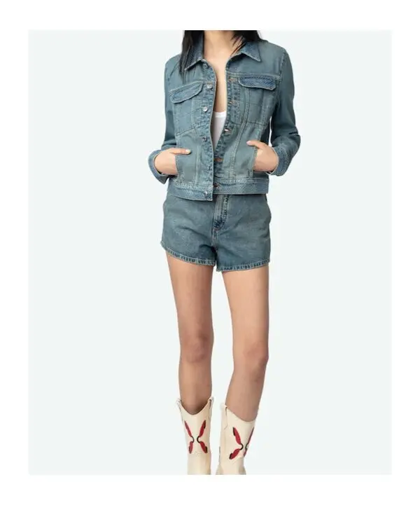 Zadig&Voltaire Kioky Denim Jacket