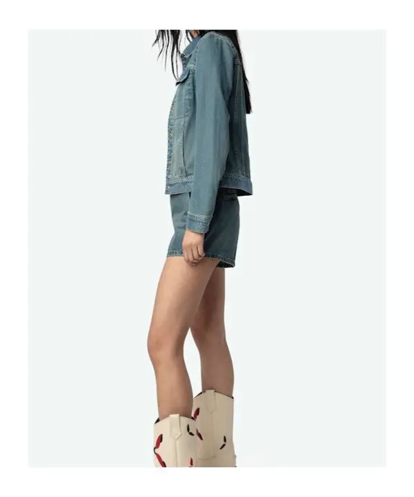 Zadig&Voltaire Kioky Denim Jacket