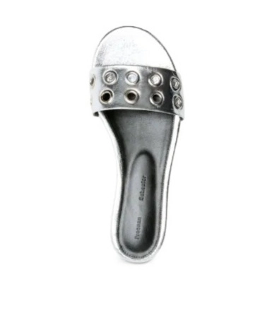Proenza Schouler Grommet Sandals - White