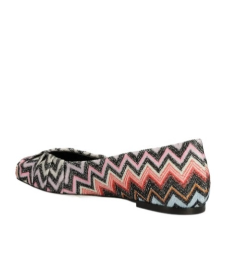 Missoni Zigzag-patterned Ballerinas