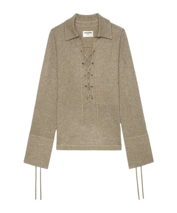 Zadig&Voltaire Listy Knitted Top - Nude