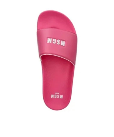 MSGM Logo-embossed Slides