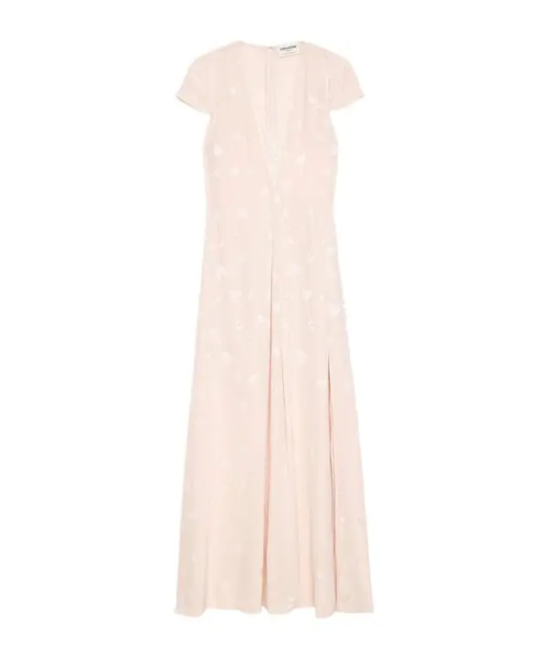 Zadig&Voltaire Ravir Silk Maxi Dress