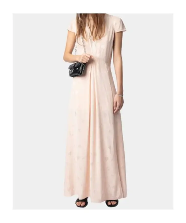 Zadig&Voltaire Ravir Silk Maxi Dress