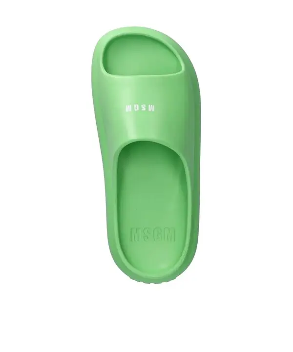 MSGM Debossed-logo Slides