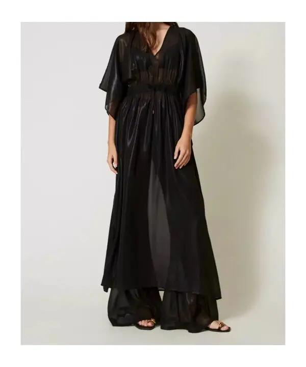TWINSET Semi-sheer Kaftan Dress