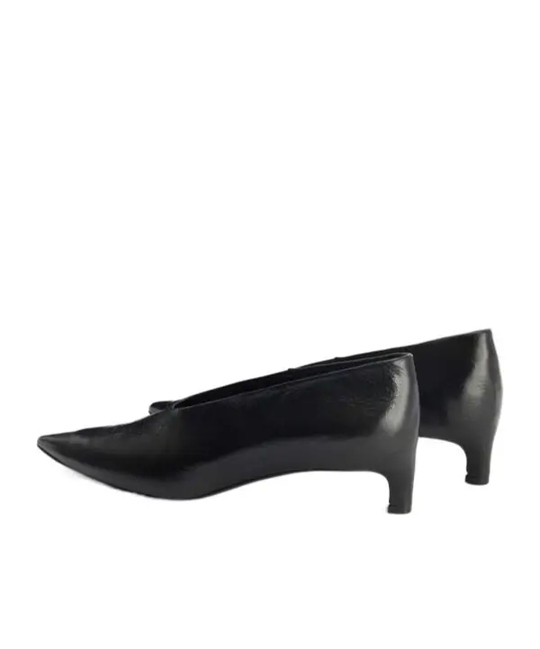 JIL SANDER Leather Pumps - Black