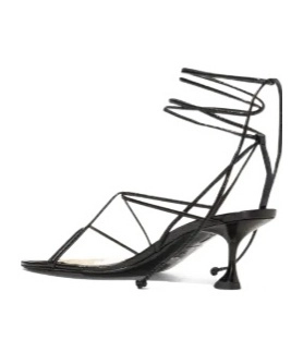 Proenza Schouler Lambskin Tee Sandals