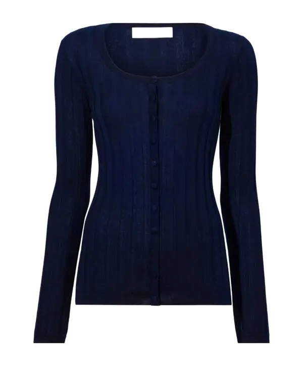 Proenza Schouler Hattie Fine-knit Cashmere Cardigan