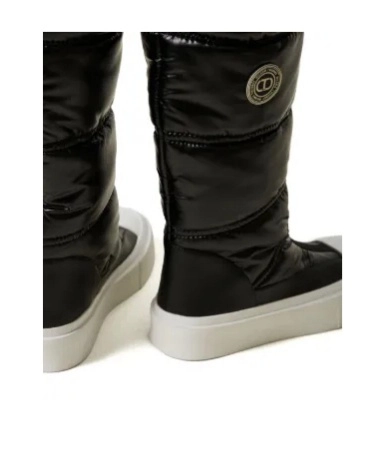 TWINSET Logo-appliqué Padded Boots