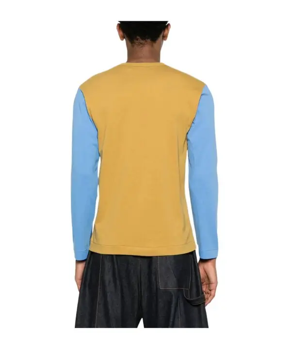 Play Comme Des Garcon Logo-appliqué Cotton T-shirt