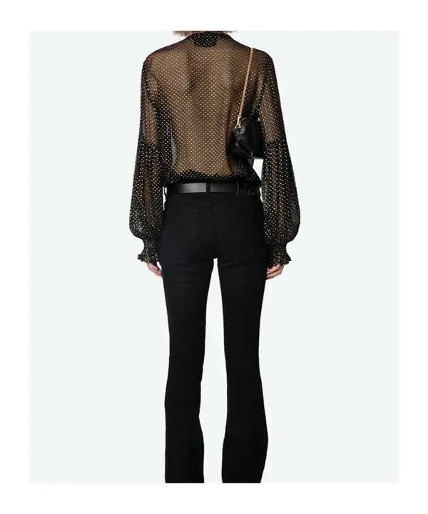 Zadig&Voltaire Tandy Ruffled Silk Blouse