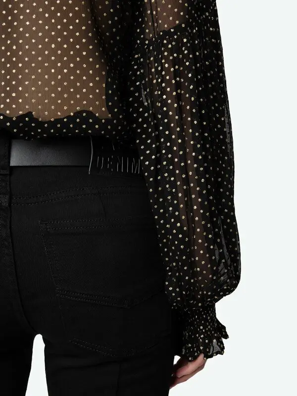 Zadig&Voltaire Tandy Ruffled Silk Blouse