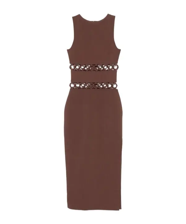 Cult Gaia River Midi Dress - Red