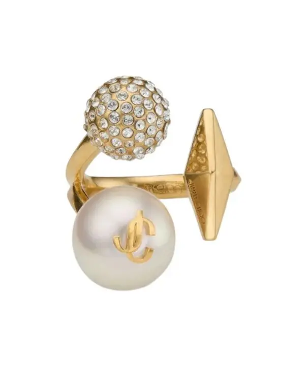 JIMMY CHOO Multi-charm Ring - Yellow