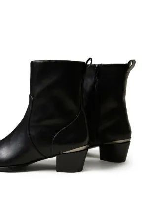 TWINSET 50mm Laminated-panel Ankle Boots