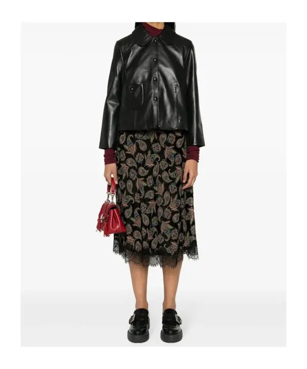 Ba&sh Mylos Leather Jacket