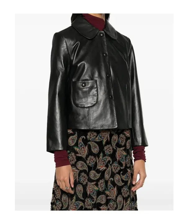 Ba&sh Mylos Leather Jacket