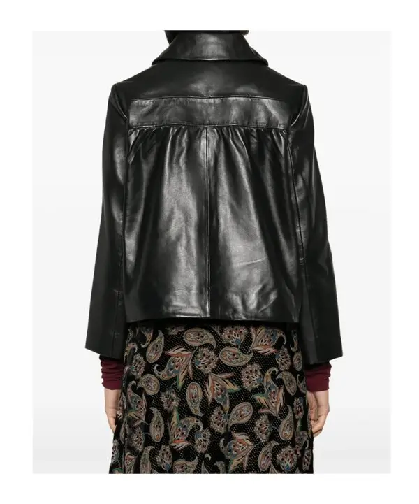 Ba&sh Mylos Leather Jacket