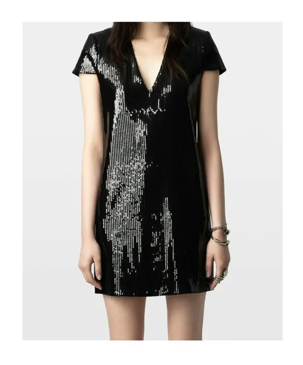 Zadig&Voltaire Rashu Sequined Mini Dress
