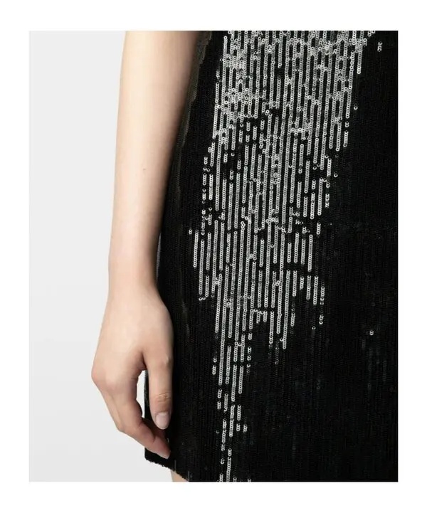 Zadig&Voltaire Rashu Sequined Mini Dress