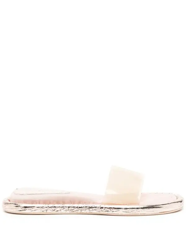 Cult Gaia Aldari Transparent Mules