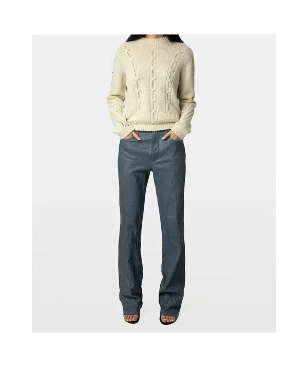 Zadig&Voltaire Morley Cable-knit Jumper