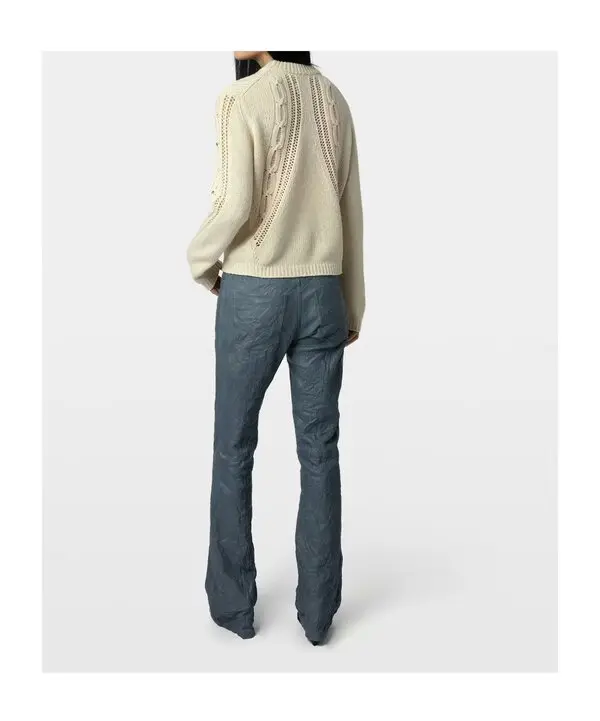 Zadig&Voltaire Morley Cable-knit Jumper