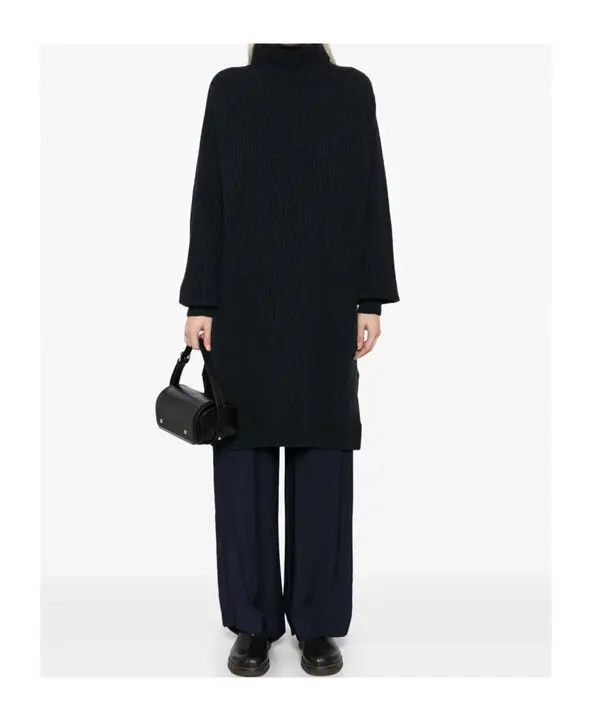 LEMAIRE High-neck Maxi Dress