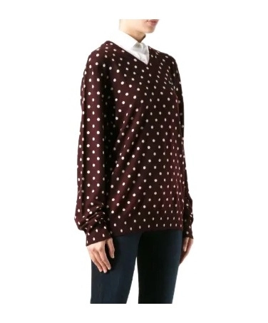 Play Comme Des Garcon Polka Dot Pullover
