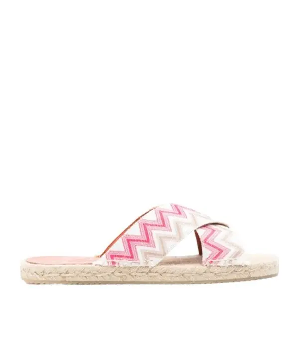 Missoni Zigzag Open Espadrilles