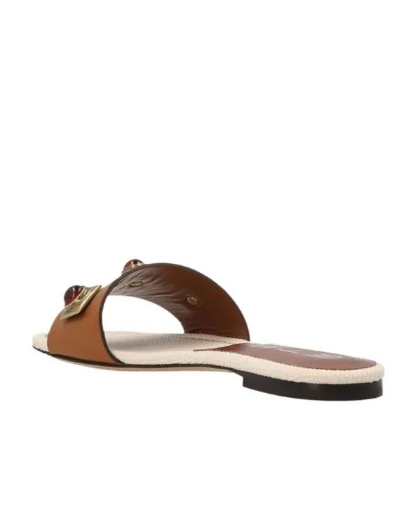 Etro Open-toe Crystal Embellished Sandals