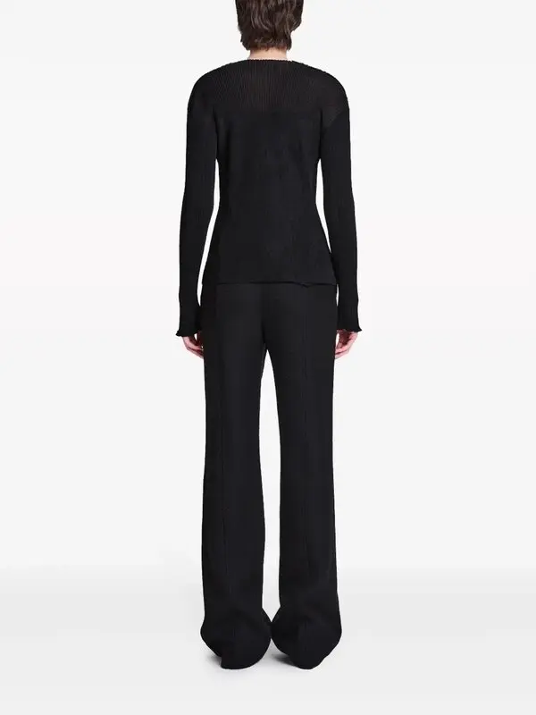 Proenza Schouler Camille Ribbed-knit Top