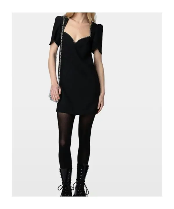 Zadig&Voltaire Roxelle Crystal-embellished Minidress