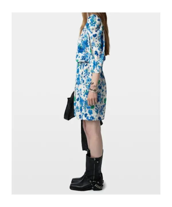 Zadig&Voltaire Ruz Floral-print Midi Dress