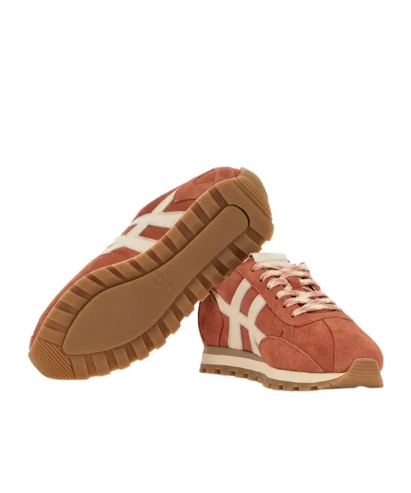 Hogan H671 Suede Leather Lace-up Sneakers