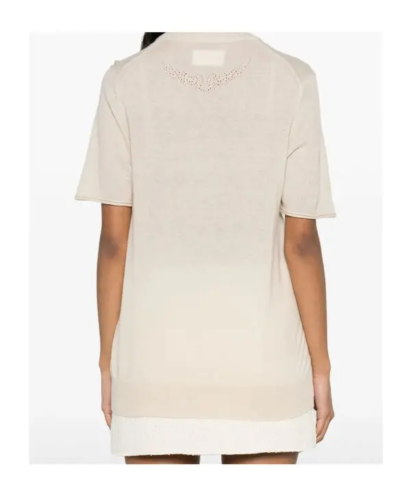 Zadig&Voltaire Perforated-wings Cashmere Jumper