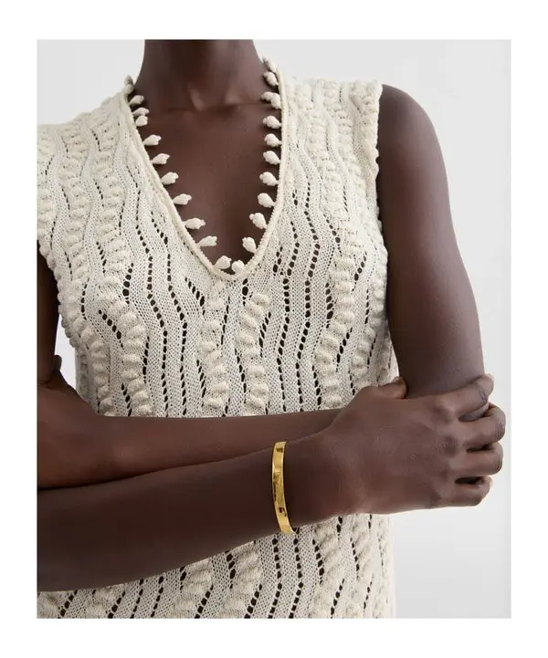 JIL SANDER Toned Slip-on Bracelet