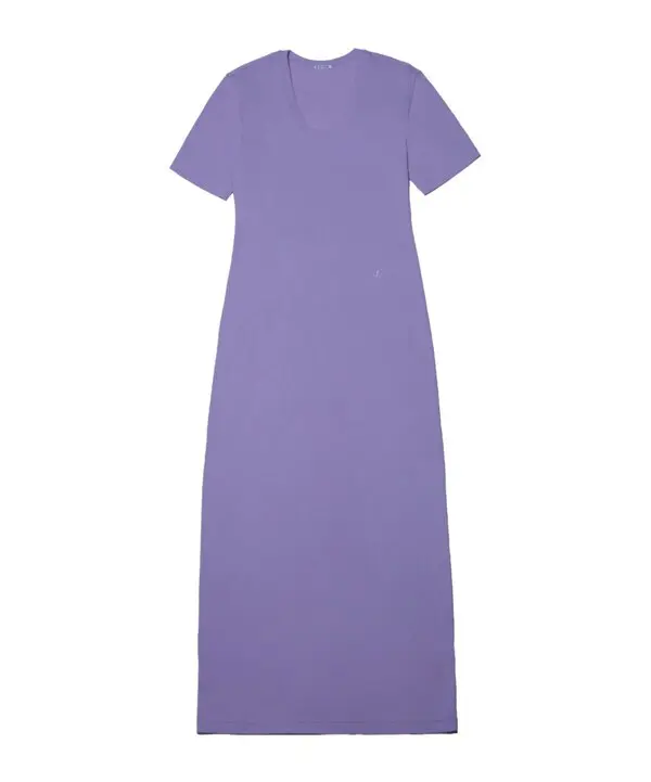 JIL SANDER Short-sleeved Layered Maxi Dress